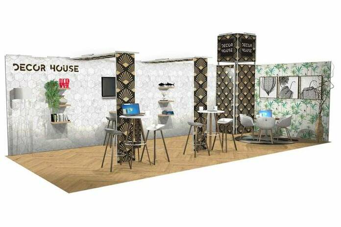 ¿Cambios en la configuración del stand a un día de empezar la feria ...